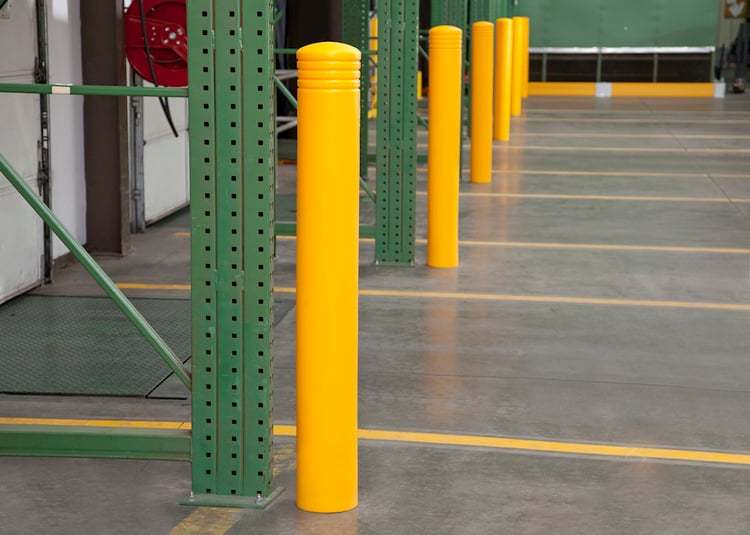 Typical Bollard Spacing