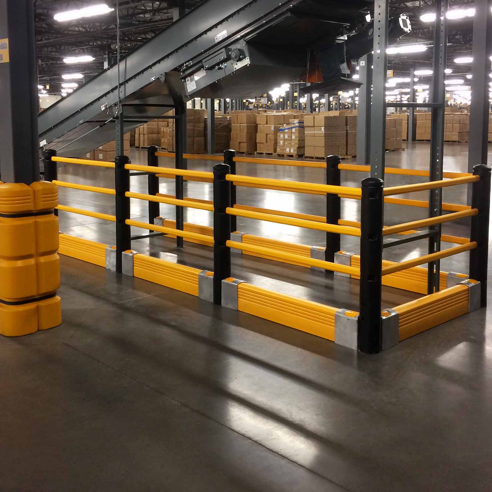 Shock-Absorbing Column Guards | McCue